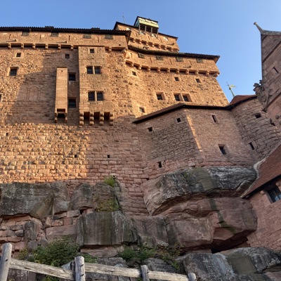 Die Hohkönigsburg : ein Besuch der Burg in Elsass, tourismus im Elsass